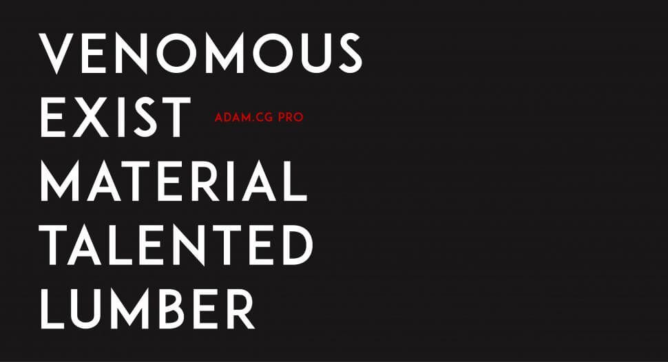Adam.CG Pro – Free Font | Armory