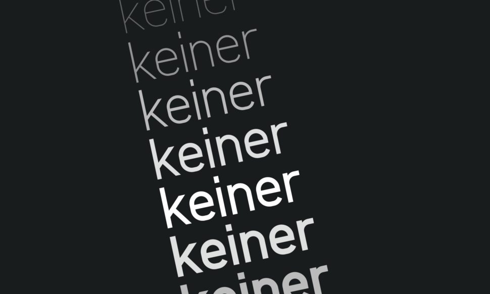 Keiner Typeface | Armory